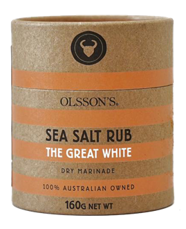 Olsson's - Sea Salt Rub (The Great White) 160g – Hillview Farms