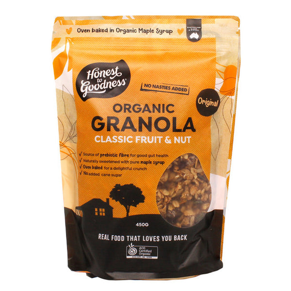 Honest to Goodness Organic Granola - Classic Fruit & Nut 450g ...